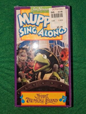 Sealed New Muppet Sing Alongs Muppet Treasure Island VHS 1996 | eBay