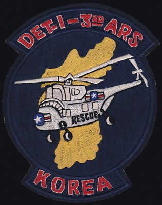 USAF Det 1 3rd Air Reserve Squadron ARS Korea Patch K-1 | eBay