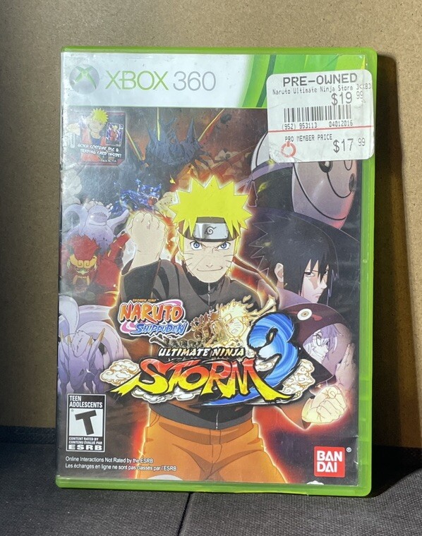 Naruto Shippuden Ultimate Ninja Storm 3 Characters Xbox 360 Chapter 1: