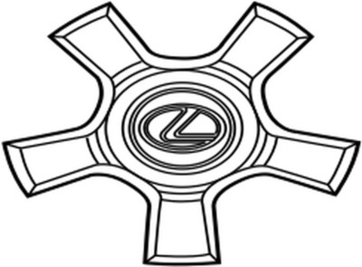 4260B-60380 Toyota Ornament sub-assy, wheel hub 4260B60380, New Genuine ...