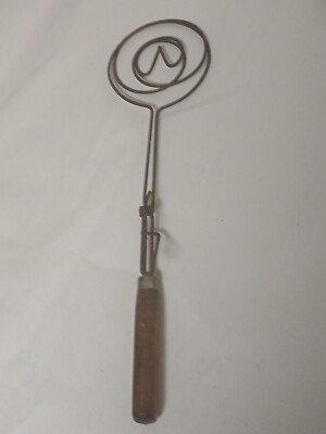 Antique Handheld Wire Advertising Toaster Model Home Bakery ...