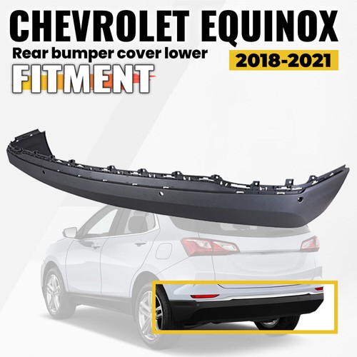For 2018-2021 Chevy Chevrolet Equinox Rear Bumper Cover Lower With ...