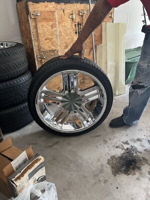 22 inch 5 lug universal rims | eBay