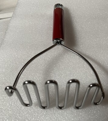 Potato Masher Stainless Steel Heavy Duty Professional Metal Masher Tool ...