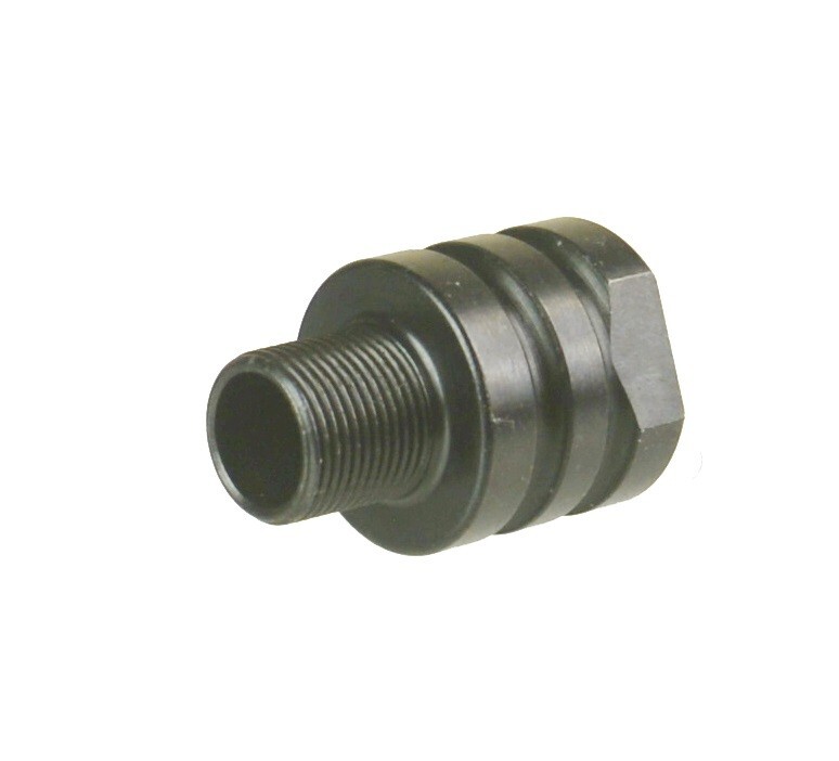 Steel 14x1 Left Hand Thread to 5/8x24 TPI Thread Convert Adapter | eBay