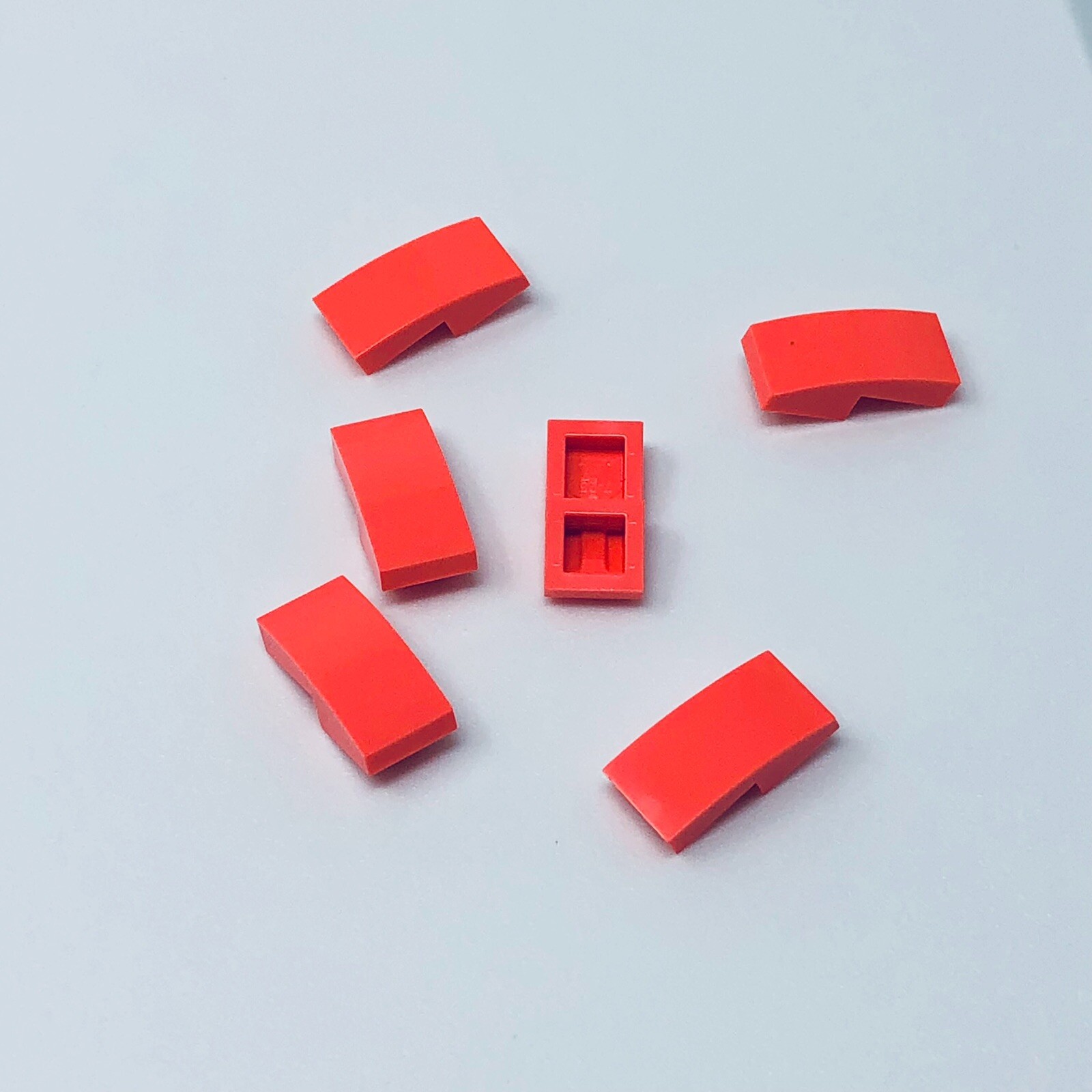 11477 LEGO Parts Slope Curved 2x1 CORAL (6) | eBay