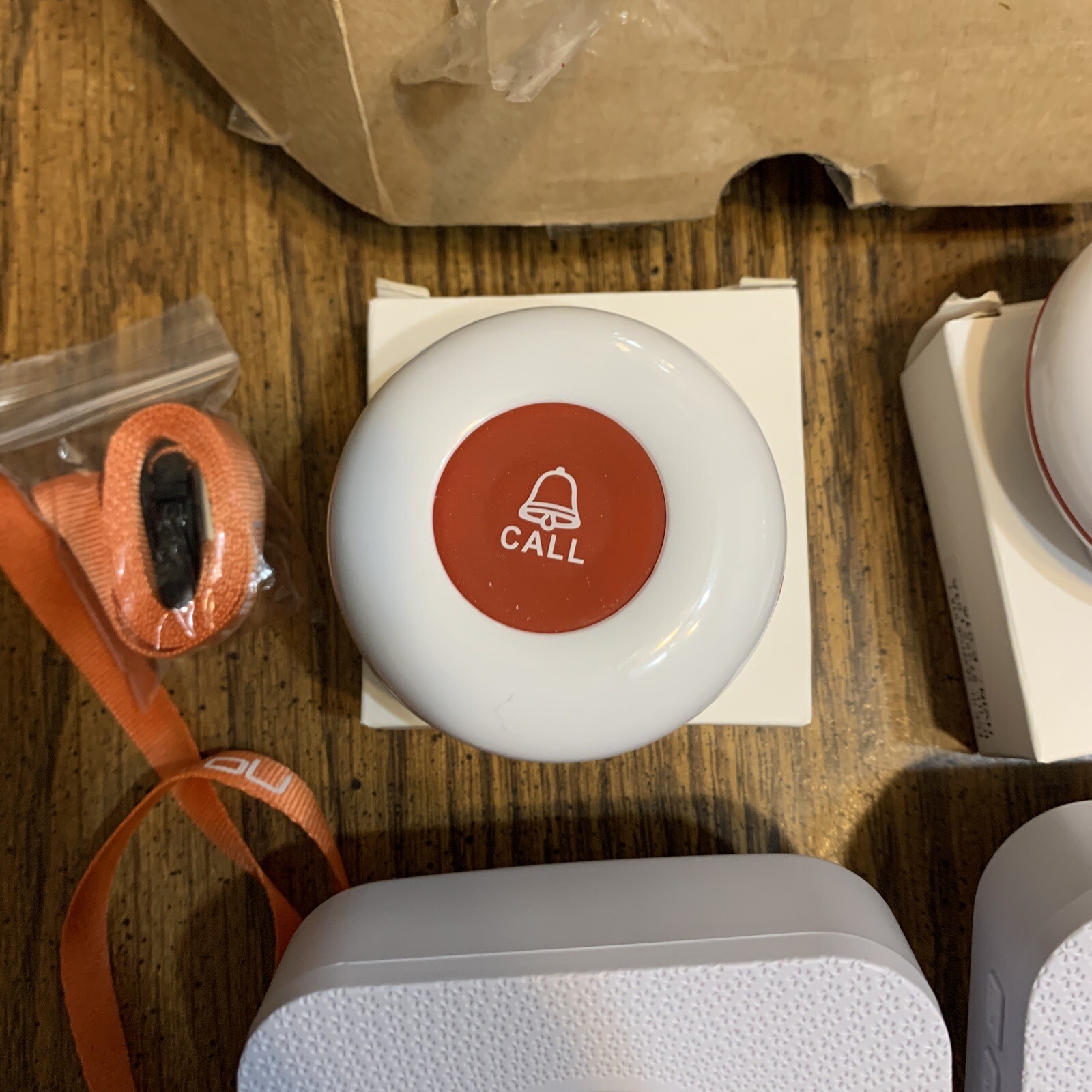 Wireless Caregiver Pager Smart Call System 2 SOS Call Buttons ...