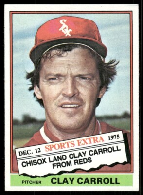 1976 Topps - Traded Clay Carroll #211T | eBay