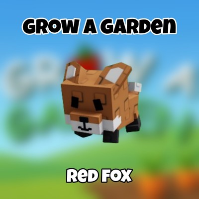 Red Fox - Grow A Garden | GAG | CHEAPEST - ROBLOX | eBay