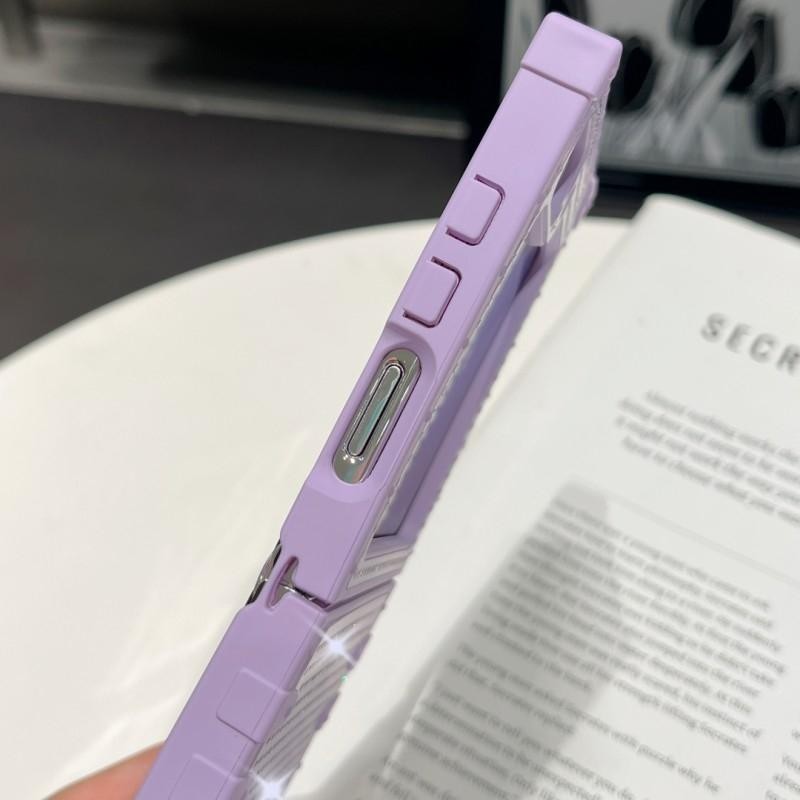 Orange PC Shockproof Case with Swan Logo for Samsung Galaxy Z Flip4 5G ...