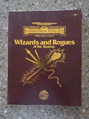 AD&D Forgotten Realms Wizards And Rogues Of The Realms 9492 | eBay