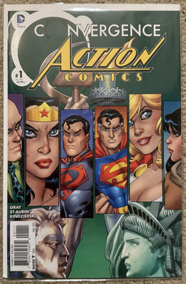 Convergence: Action Comics #1 DC Comics 2015 by Justin Gray, Claude St. Aubin | eBay