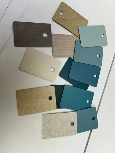 5 lbs Approx 440 Sample Laminate Chips Arts/Craft; Multiple Colors | eBay