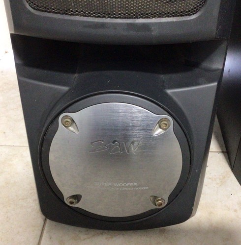 Vintage Sony SAW Super Woofer Floor Speakers SS-D9900 | eBay