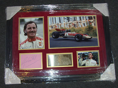 GRAHAM HILL Signed Montage | eBay UK