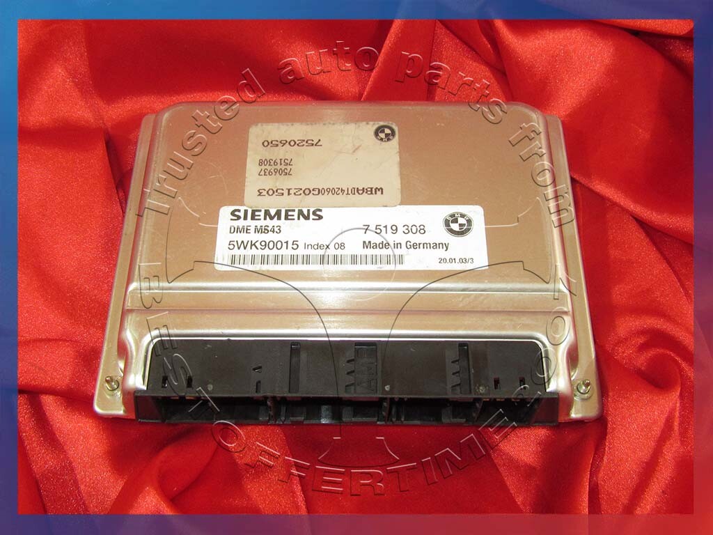 BMW E46 E39 E53 3 5 X5's 2.5i M54 ENGINE CONTROL MODULE DME MS43 EWS ...