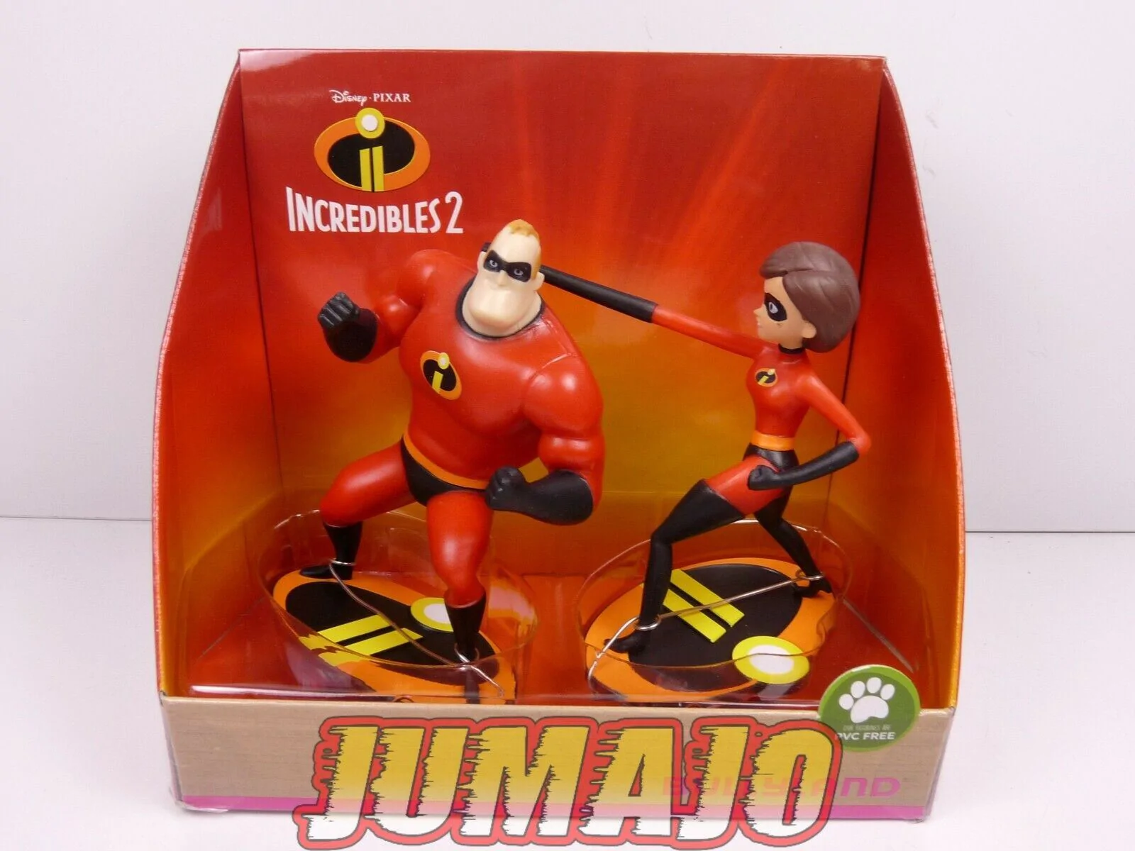 BLI33 lot 2 figurines PVC BULLY Disney Pixar 10cm Incredibles 2 ...