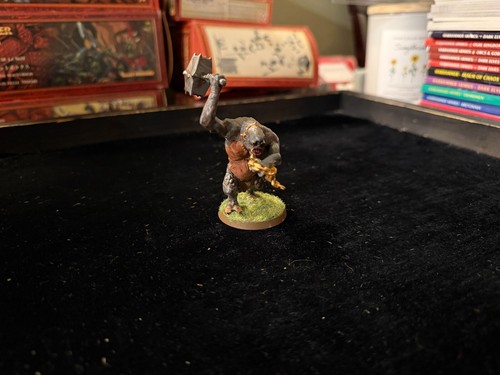 LOTR Games Workshop Cave Troll Plastic GW Hobbit Painted Moria | eBay