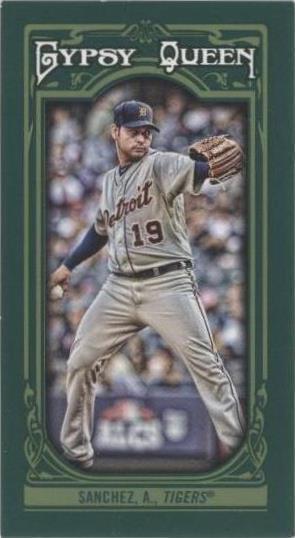 2013 Topps Gypsy Queen - Anibal Sanchez #339 Mini Green /99 for sale ...