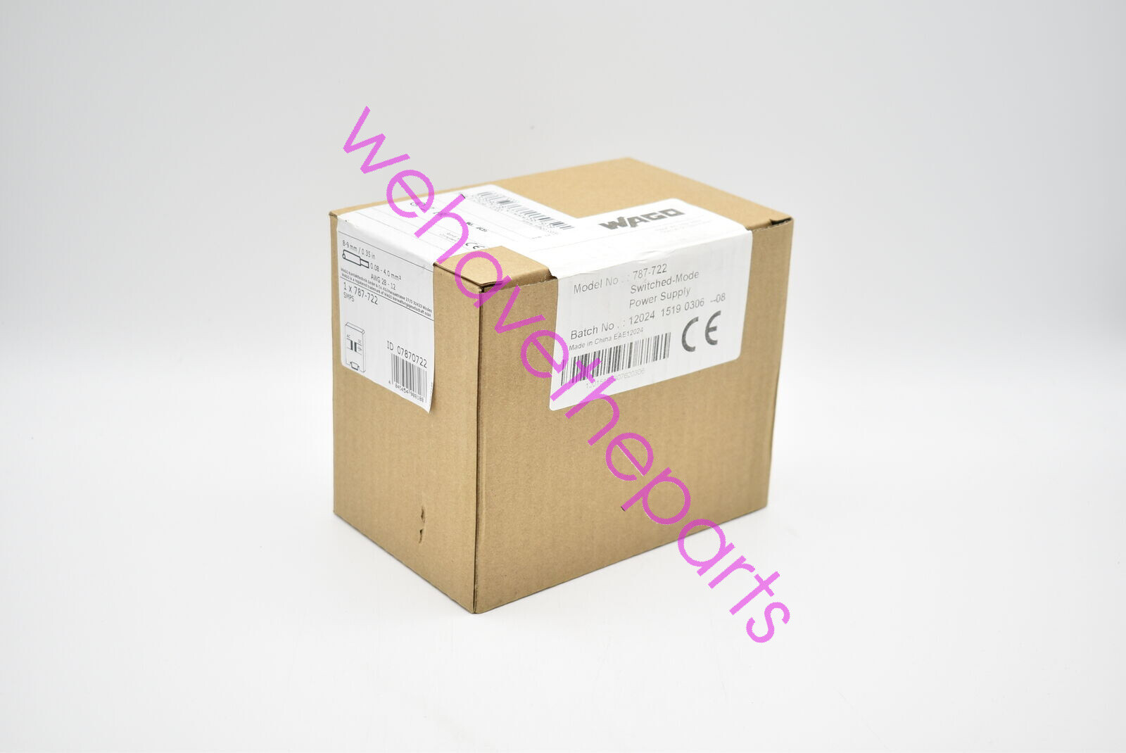 WAGO 787-722 EPSITRON ECO Power Switched-Mode Power Supply Expedited ...