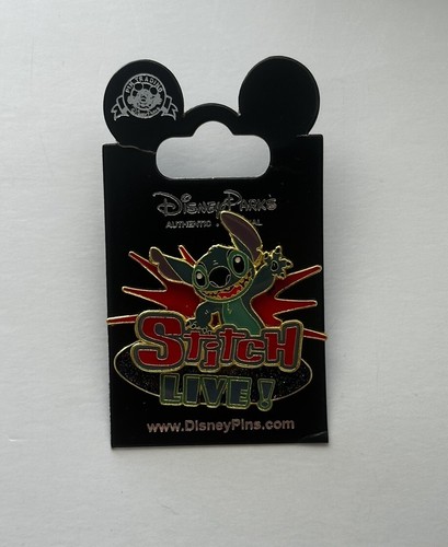 Disney Stitch Live Pin 2008 Lilo & Stitch Stitch Live Show Logo Pin | eBay