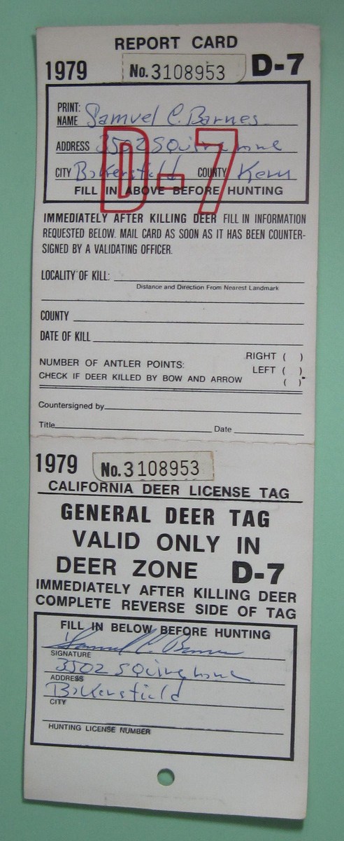 D Zone Hunting California Find A Wildlife Management Unit (WMU) Map
