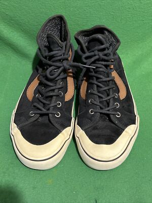Vans Mens SK8 Mid 721277 Brown Casual Shoes Sneakers Size 9 | eBay