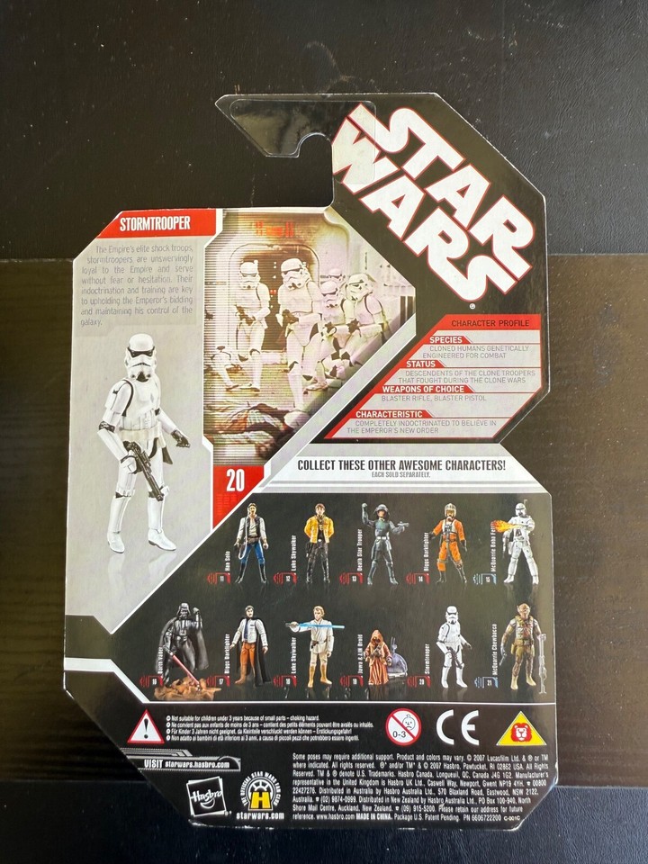Star Wars 30th Anniversary Hasbro A New Hope Figure w/Coin Imperial ...
