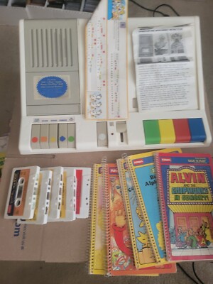 1984 Talk N Play Cassette Player Playskool Sesame Street Story WORKING ...