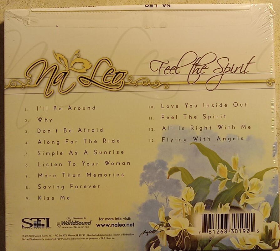 Feel the Spirit by Na Leo Pilimehana (CD, Nov-2005, Na Leo Pilimehana ...