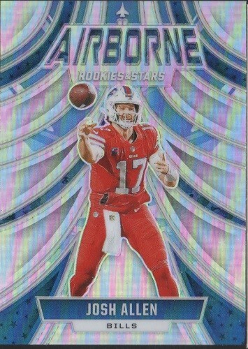 2024 Rookies & Stars "AIRBORNE Sillver Prizm" Josh Allen #A-JAN | eBay