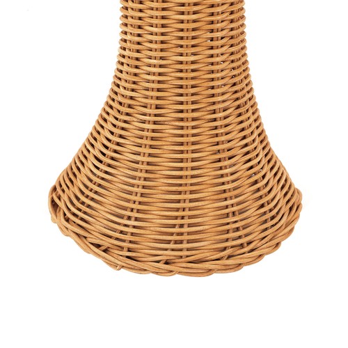 Modern Rattan Mannequin Head Stand, Rattan Wig Stand, Wig Display ...