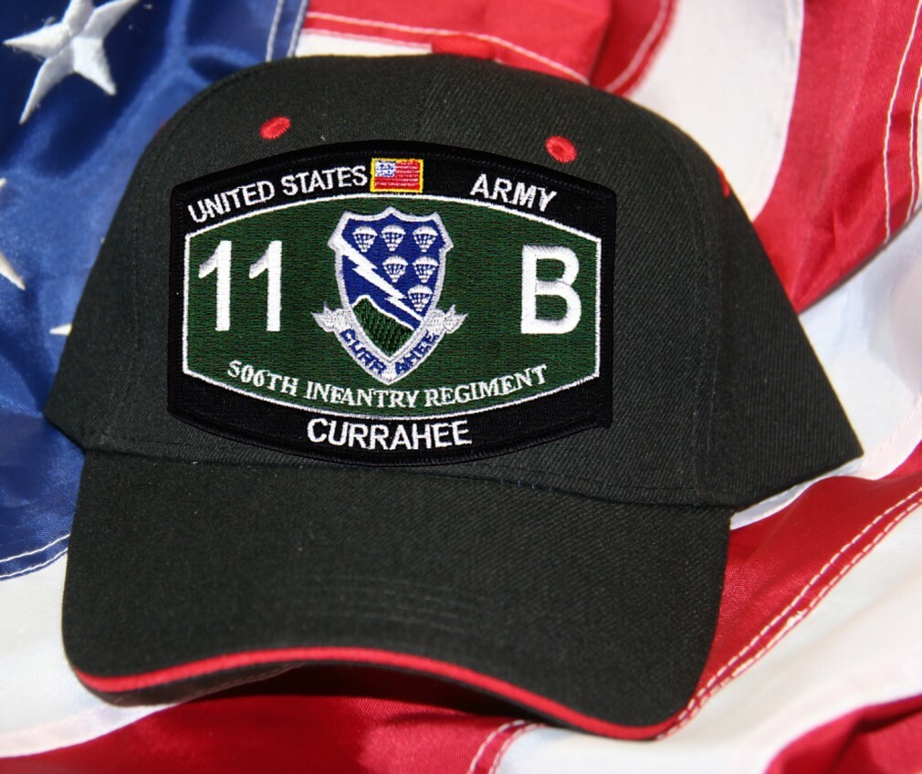 ARMY 11 B 506TH INFANTRY REGIMENT CURRAHEE HAT PATCH US ARMY | eBay