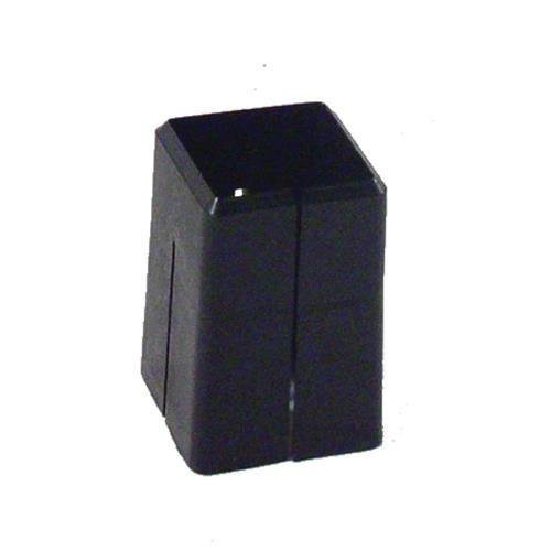 4 BAGS AMCO SQUARE BLACK PLASTIC SHELVING BRACKETS, 4 EACH / SET FREE ...
