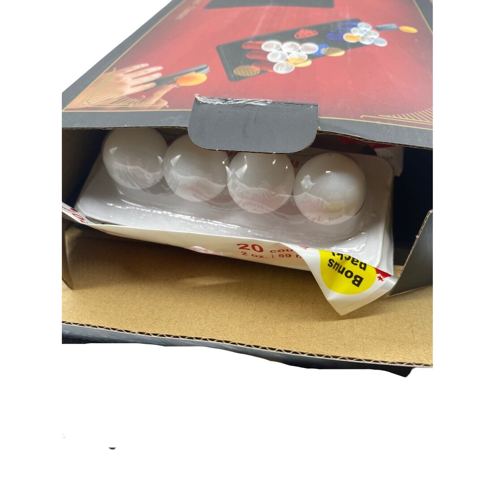 The Original Fun Workshop Bar Mat Mini Beer Pong Two Player Set-New | eBay