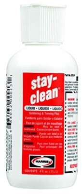 Stay-Clean® Liquid Soldering Flux, Flip Top Dispenser, 4 Oz | eBay