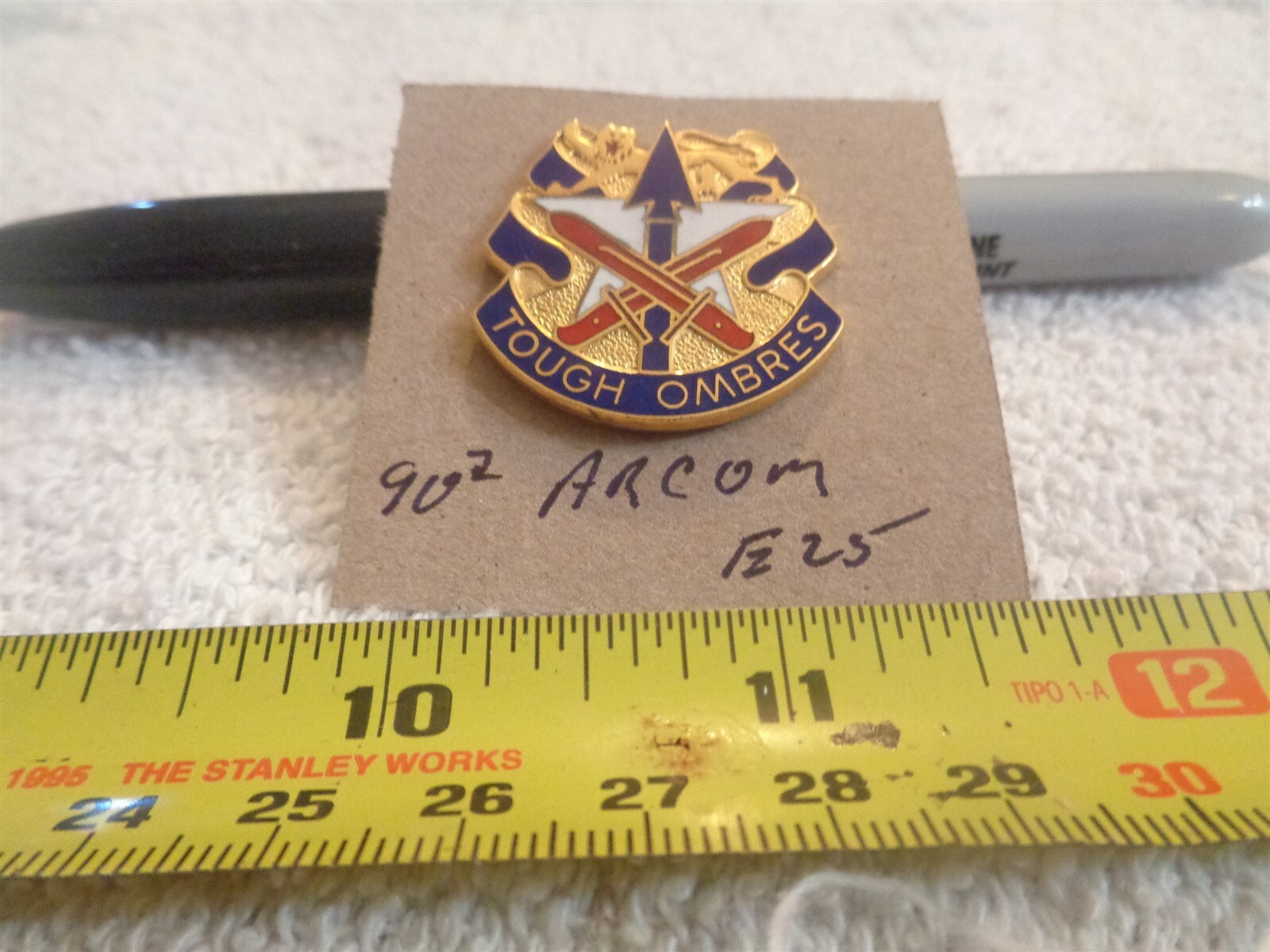 90th Army Reserve Command E25 Unit Crest, DI, DUI (DRAW#K3) | eBay