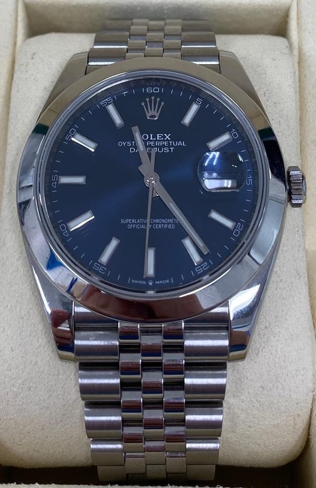 ROLEX OYSTERSTEEL PERPETUAL 41 MM - REFERENCE #126300 - WATCH ONLY | eBay