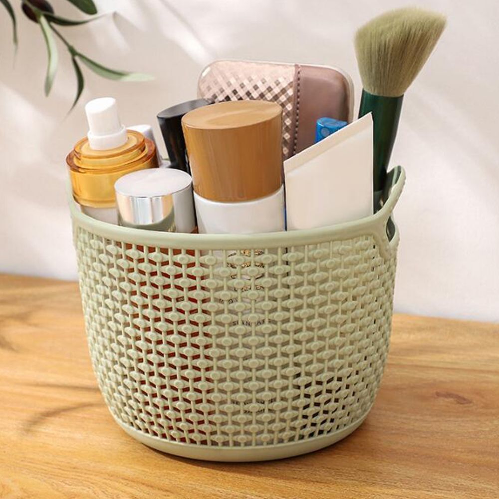 Desktop Woven Hand-Held Storage Case Sundry Receive Storage Box Storage ...