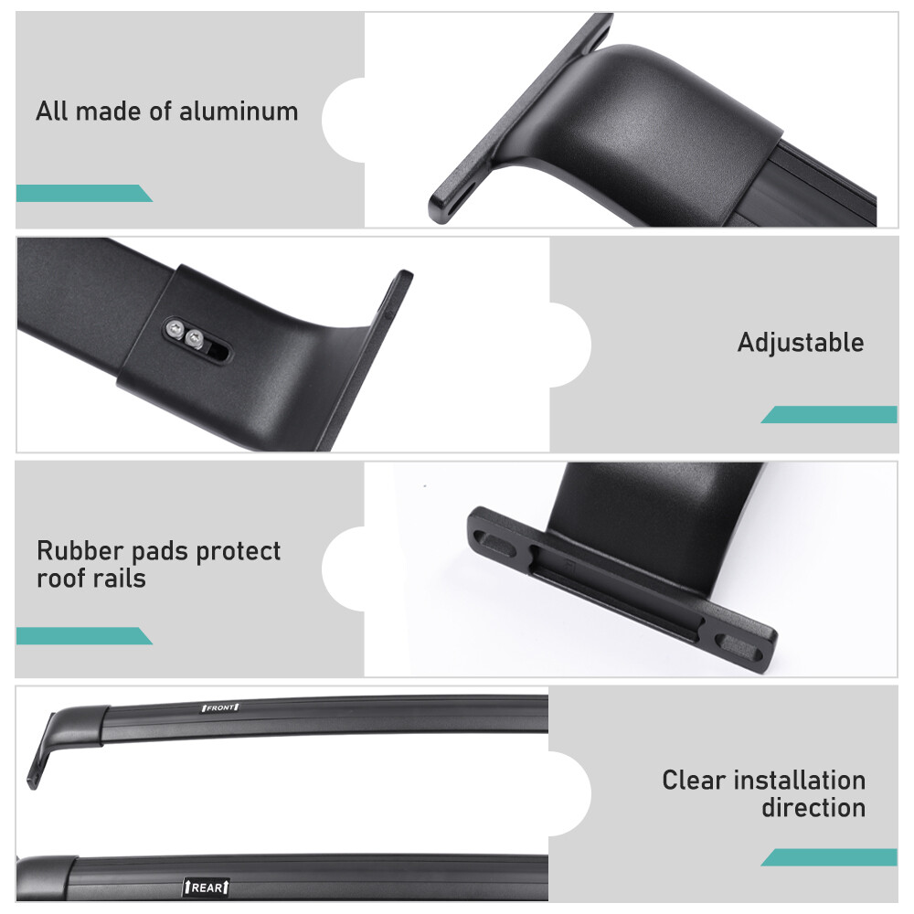 2P Cross Bar for 2024-2026 Chevrolet Trax Roof Rack Cargo Carrier ...