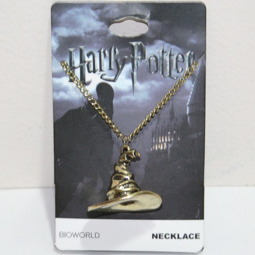 Harry Potter & Deathly Hallows Magic Golden Sorting Hat Pendant Charm ...