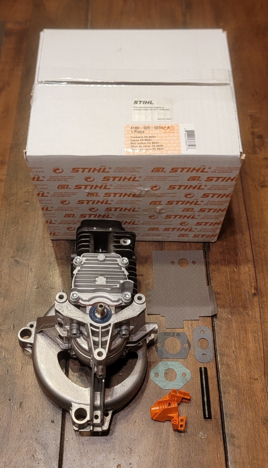 STIHL Short Block Kit (28.4cc) FC91 FS91R KM91R 4180-020-0204 Genuine ...