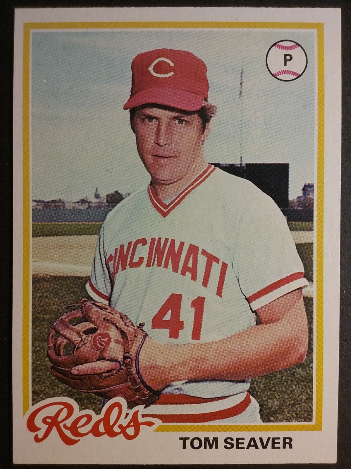 1978 TOPPS BASEBALL #450 TOM SEAVER REDS NEARMINT++ | eBay