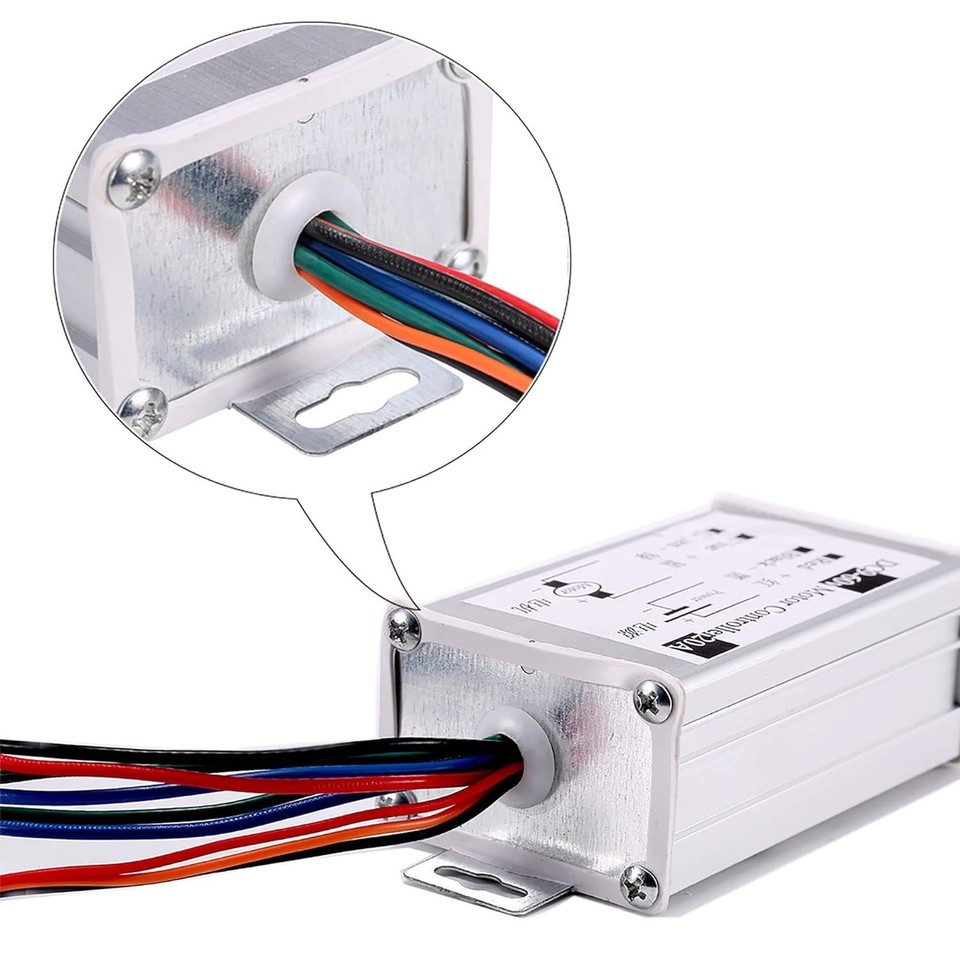DC Motor Speed Regulator, 1200W, Input 9-60V, with Easy Potentiometer ...