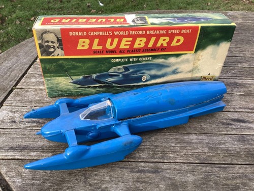 Mega Rare 1950s Merit Kit Donald Campbell's Bluebird K7 Speed Boat | eBay