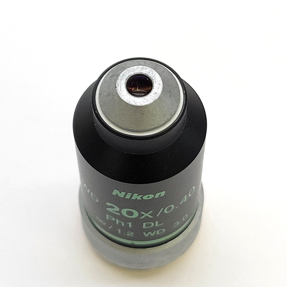 Nikon Microscope Objective LWD 20x Ph1 DL Phase Contrast | eBay