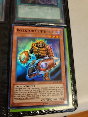 Yugioh! Inzektor Centipede AP01-EN007 Super Rare (Near Mint) | eBay