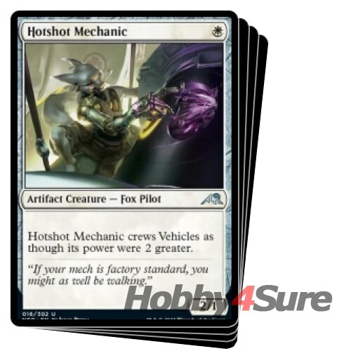 Hotshot Mechanic X4 M/NM Magic: The Gathering MTG Kamigawa: Neon ...