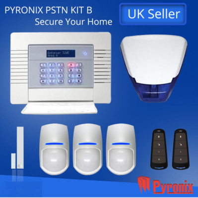 PYRONIX ENFORCER WIRELESS ALARM SYSTEM, DIGI WIFI-KIT- B Burglar ...
