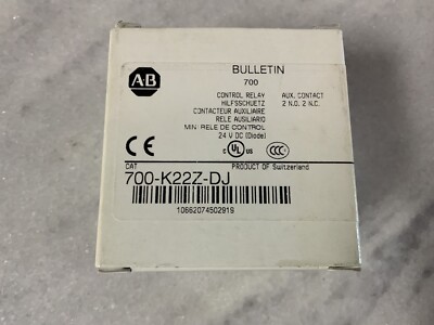 Allen-Bradley 700-K22Z-DJ/B Control Relay NEW US Seller Fast Ship | eBay
